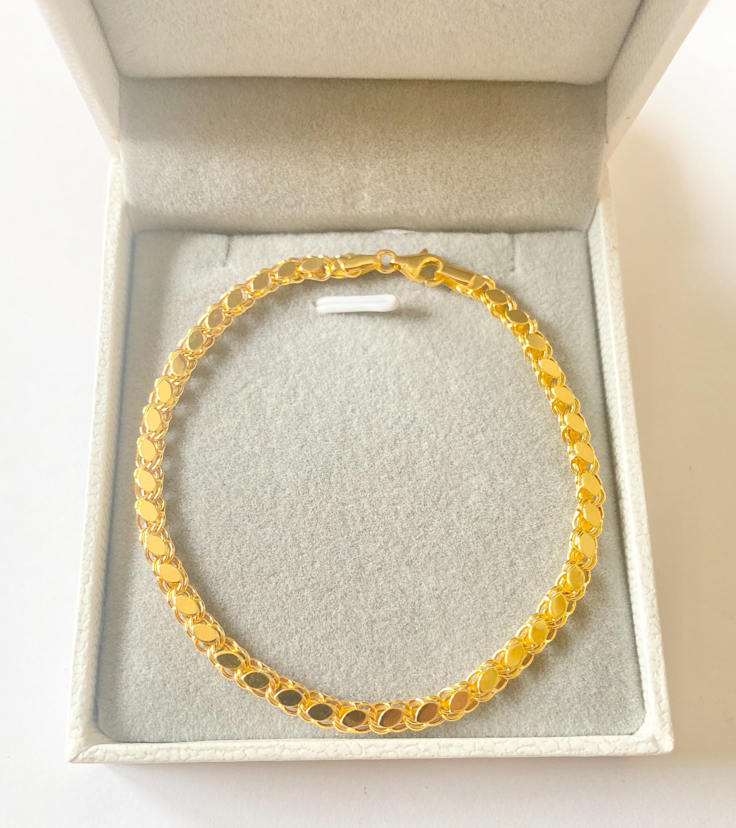 Pawnable 18K Saudi Gold Damascus Bracelet | Lazada PH