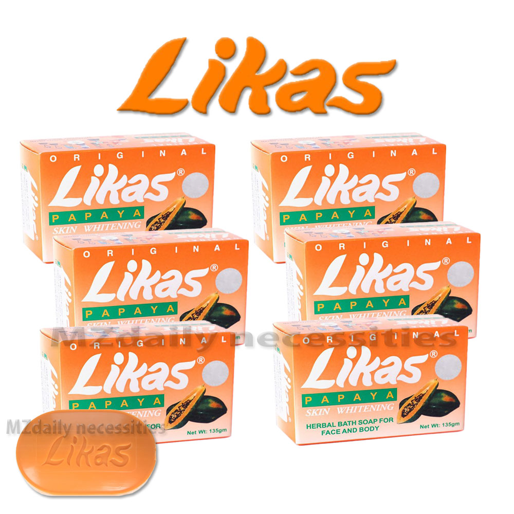 ( SET OF 6 ) Likas Papaya Soap 135g | Lazada PH