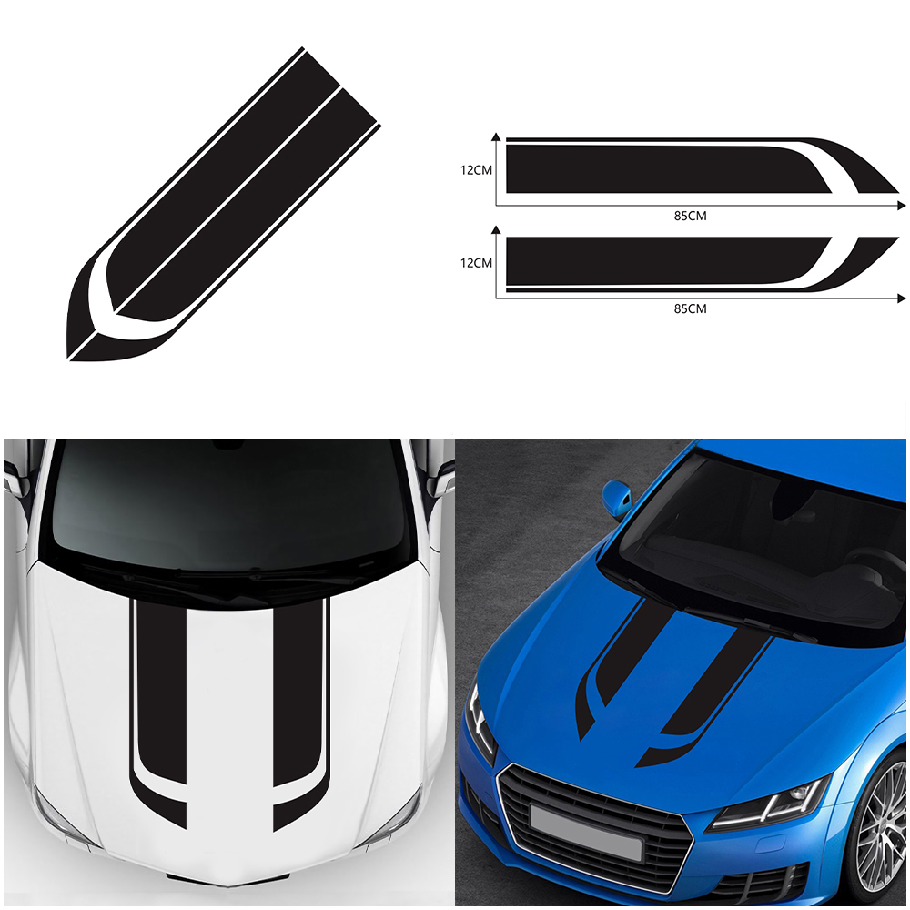 Personalized car sticker car hood decal is suitable for most cars #A ...