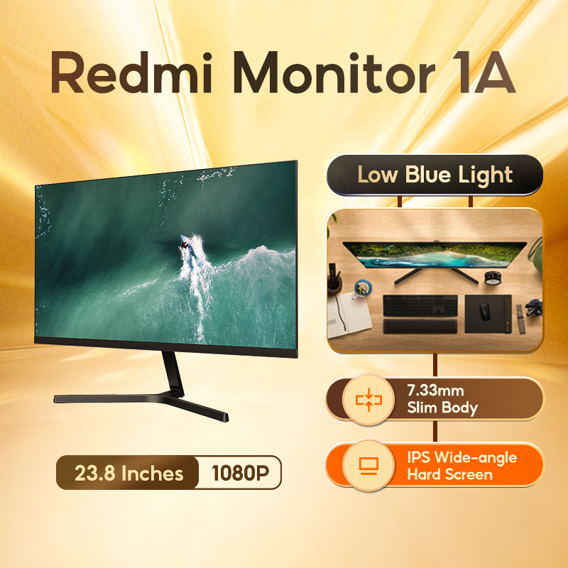 【Free Soundbar】Xiaomi Redmi Monitor 23.8 Inch 1A 1C 1080p HD 75Hz Home ...