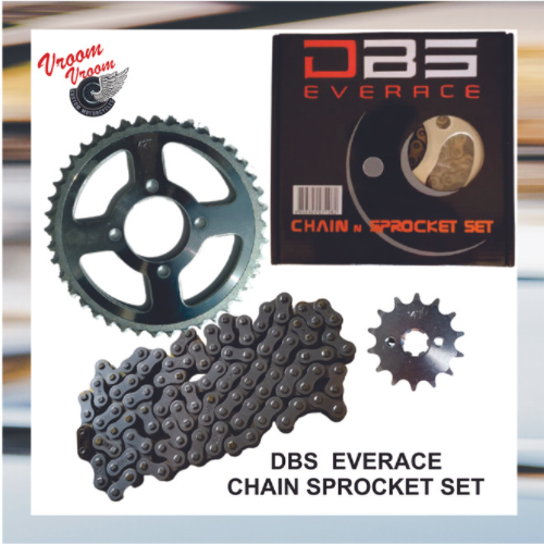 Vroom DBS Chain & Sprocket Set for CT100 | Lazada PH