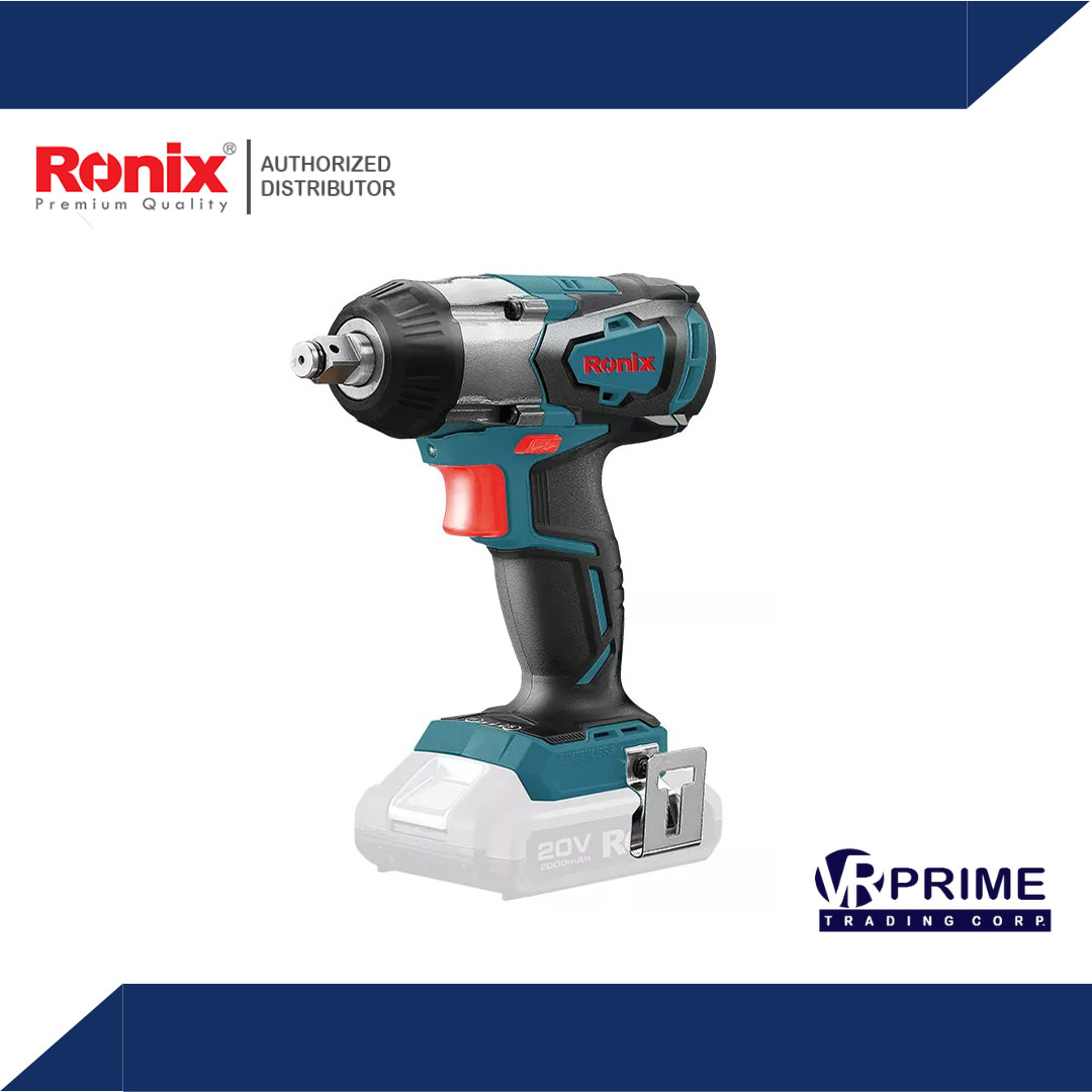 Ronix By VR Prime - Brushless Impact Wrench UNIT ONLY (code: 8907 ...