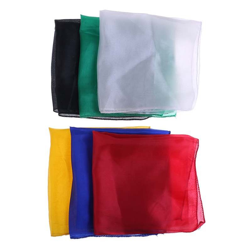 CCC 30*30CM colorful silk scarf magic tricks magic silk for close up ...