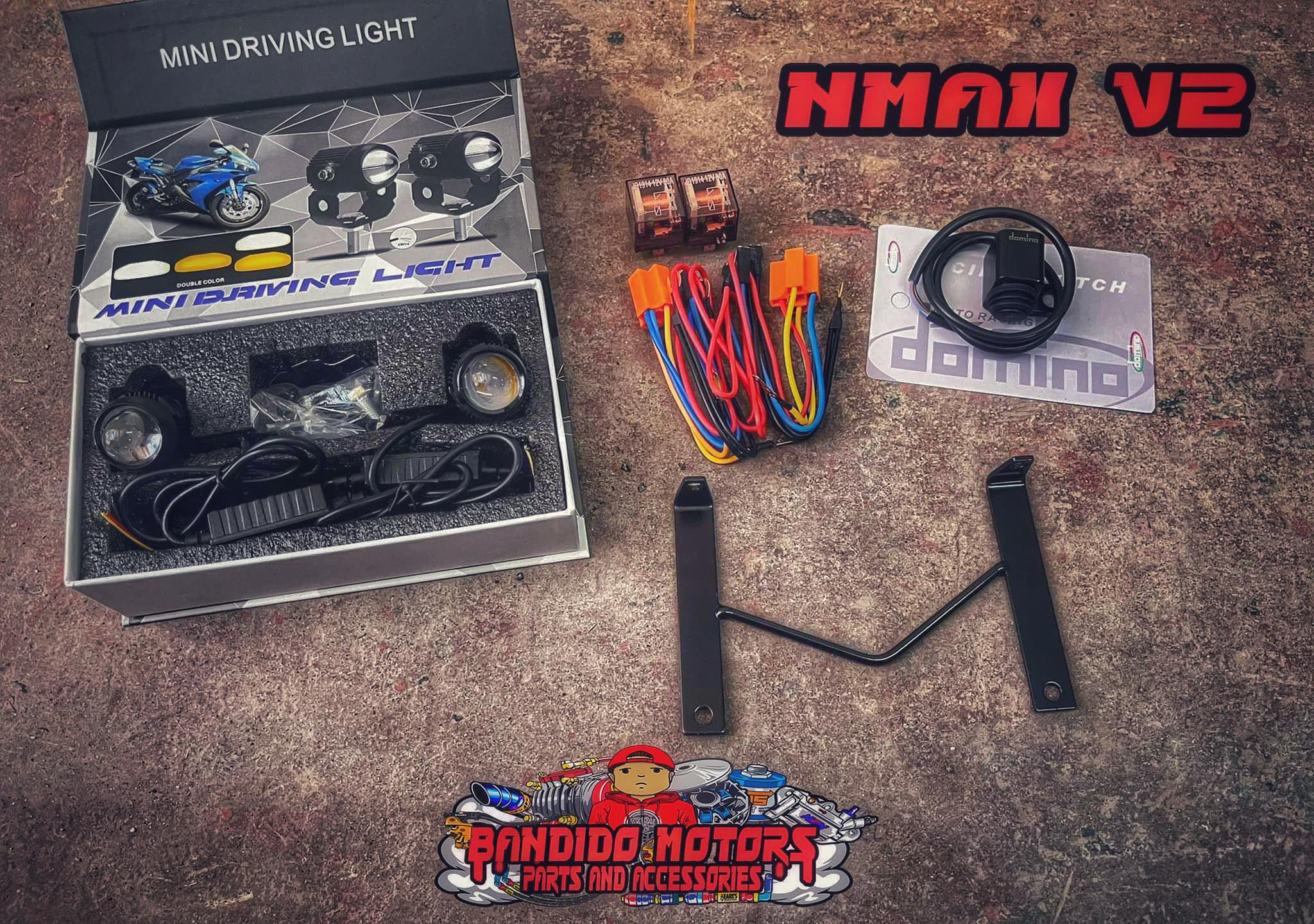 NMAX VERSION 2 [MINI DRIVING LIGHTS SET] | Lazada PH
