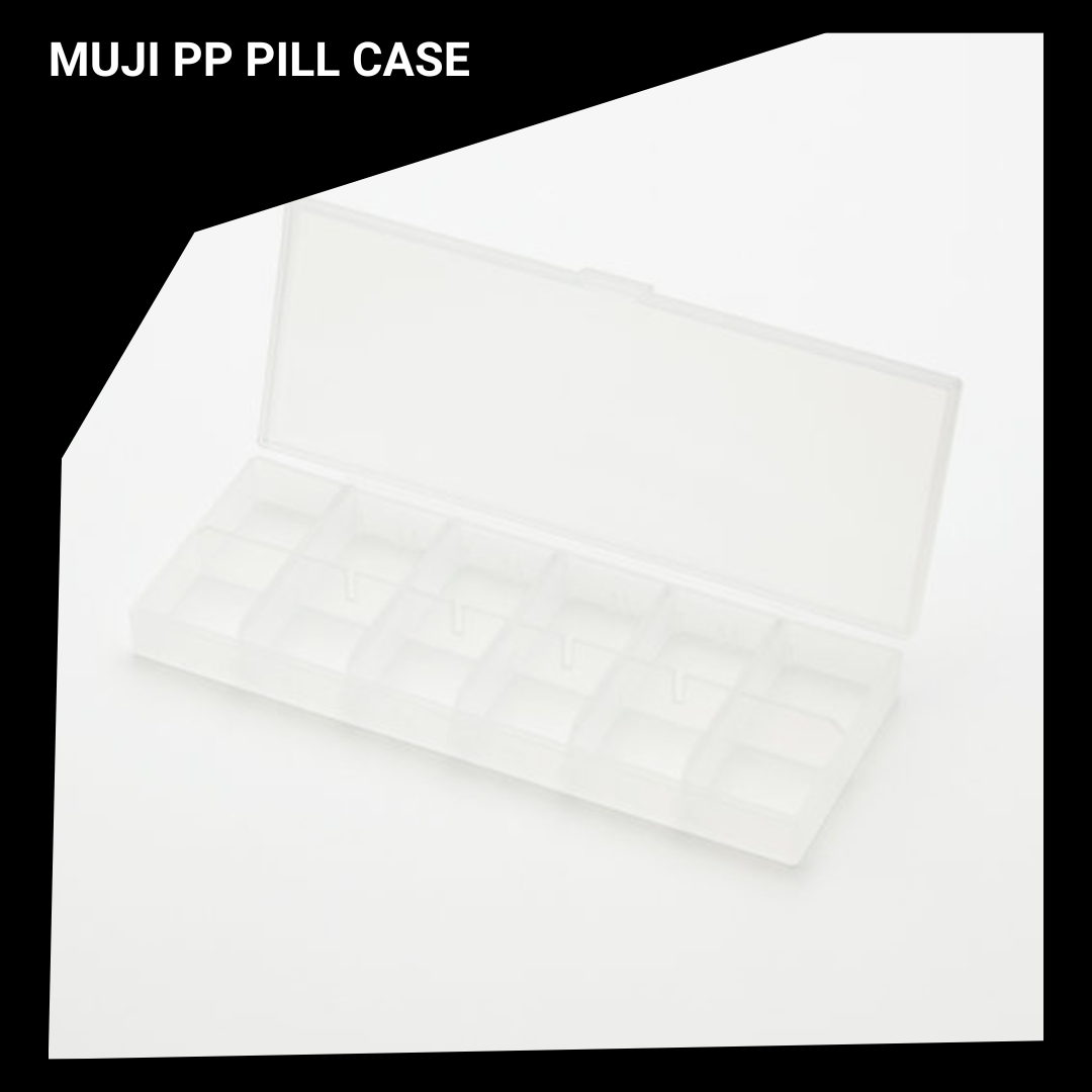 [E36] MUJI PP Pill Case | Lazada PH