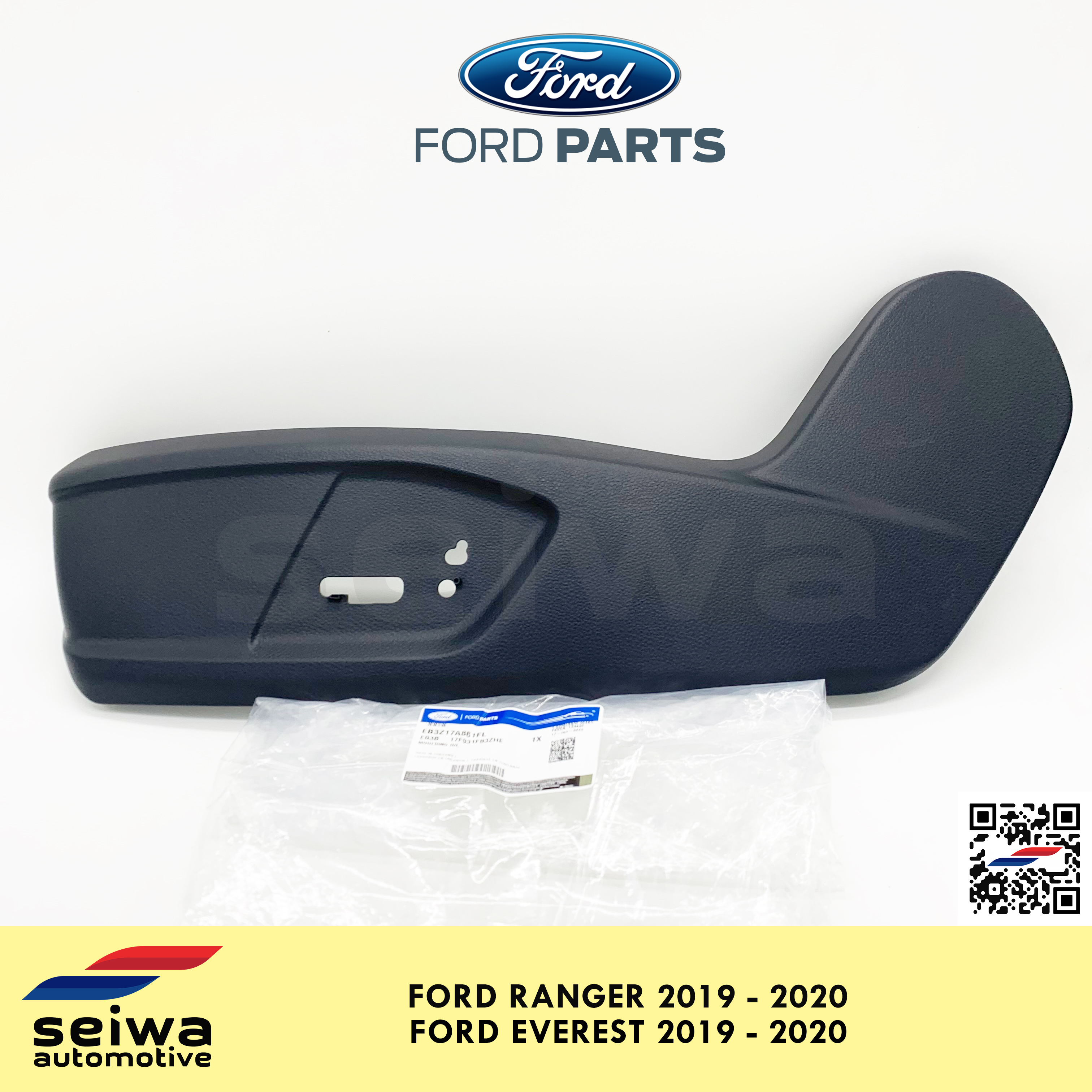 [2019 - 2020] Ford Ranger Seat Hinge Cover (Front LH Driver Side - 8 ...
