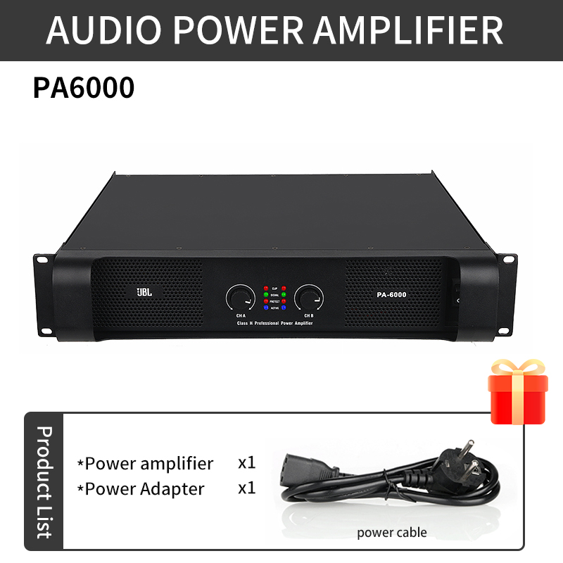 JBL Audio Power Amplifier original Professional High Power PA6000 ...