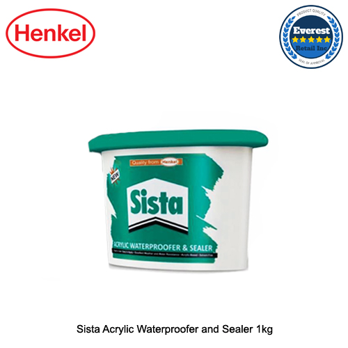 Sista Acrylic Waterproofer and Sealer (Choose Size: 1kg and 4kg ...