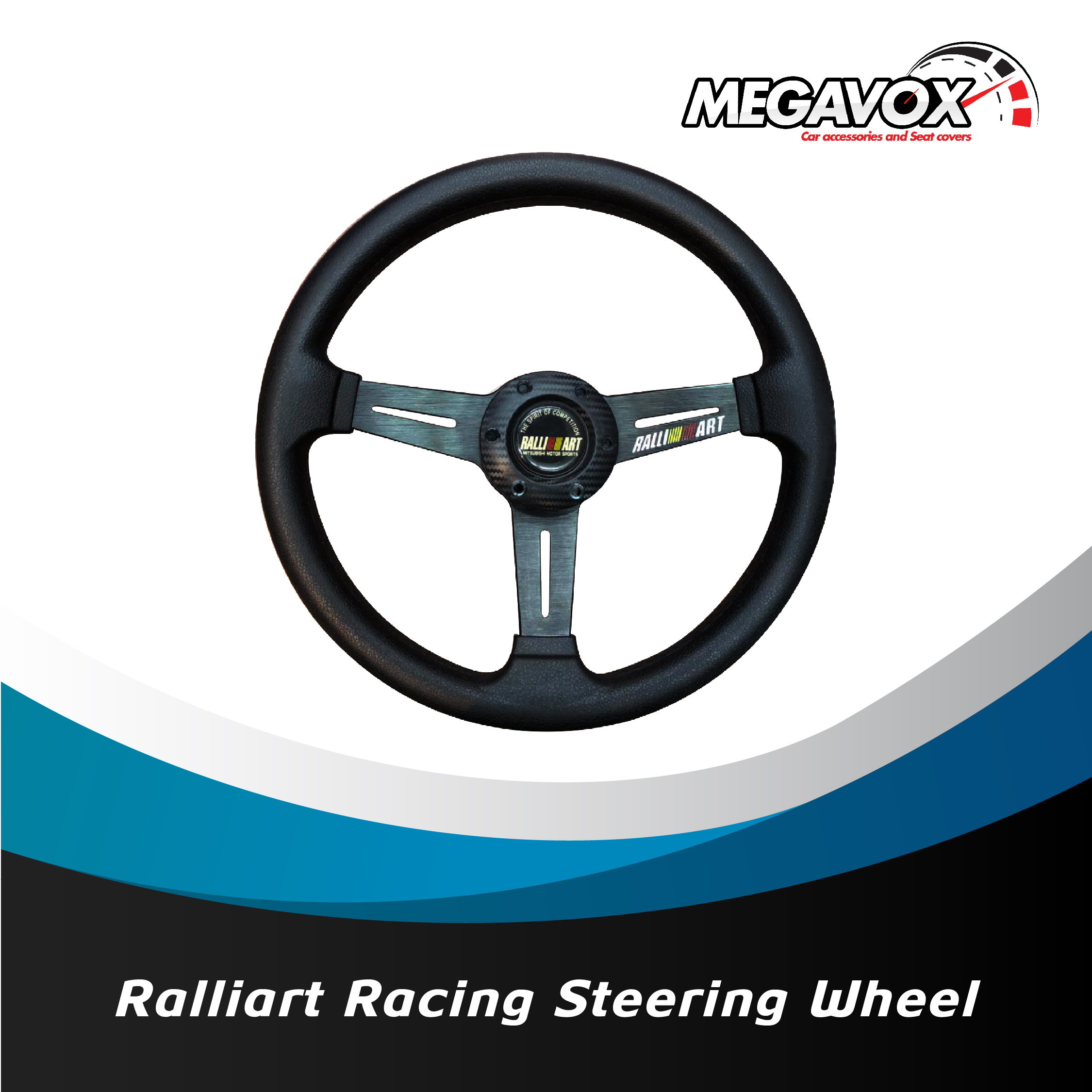 Ralliart Racing Steering Wheel | Lazada PH