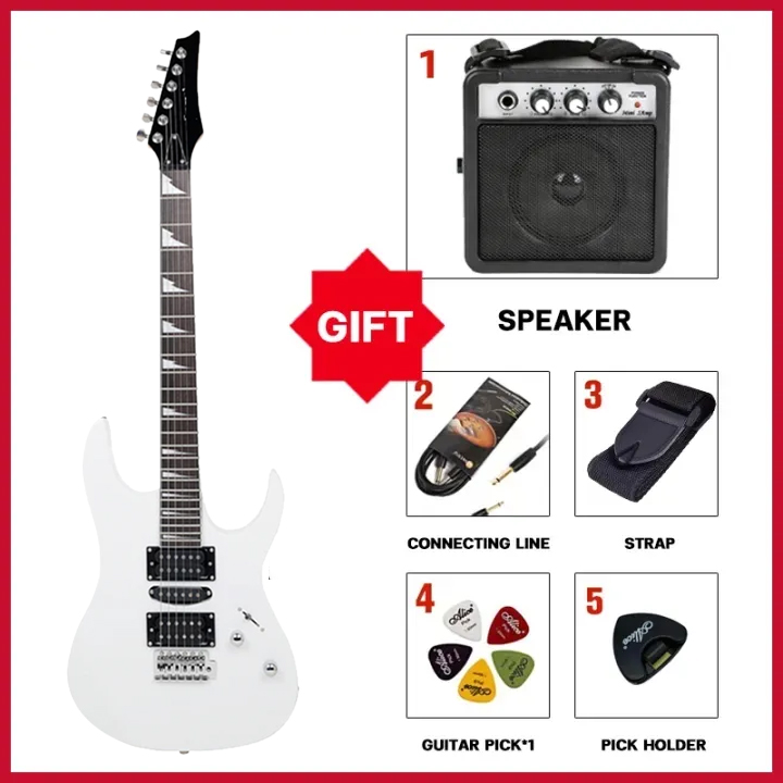 KAWES Double Rocker Electric Guitar Professional Metal Electric Guitar ...