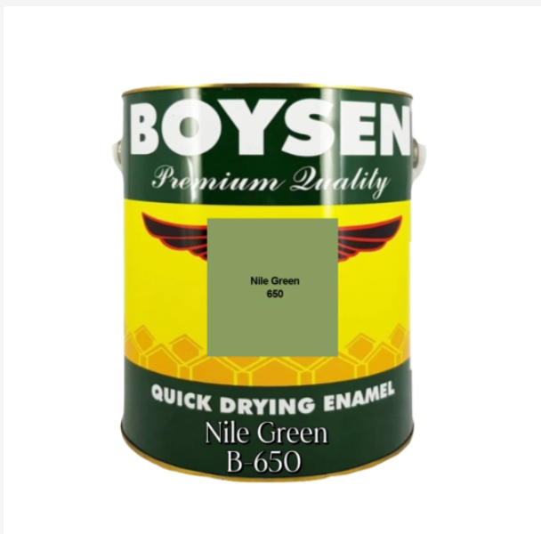 Boysen Paint | Quick Drying Enamel | 1 Liter | White, Black, orange ...