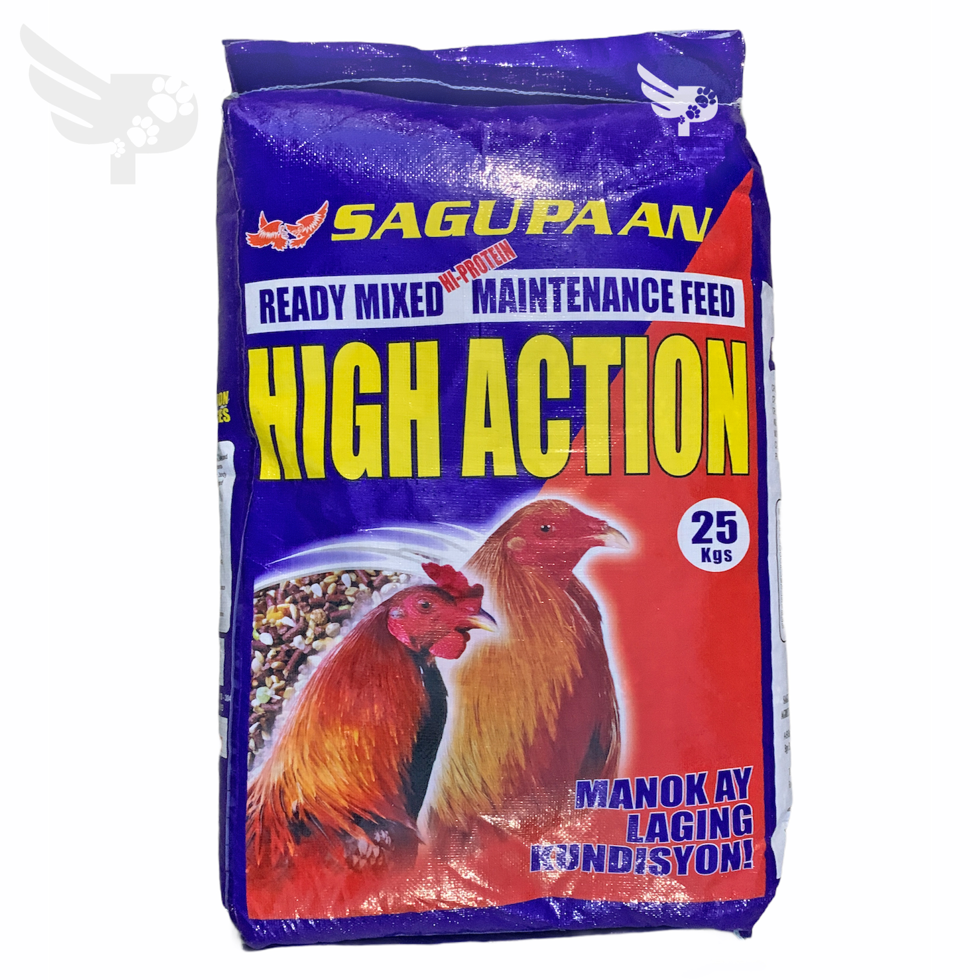 Sagupaan Superfeeds - High Action - 25kg - Ready Mixed Hi-Protein ...