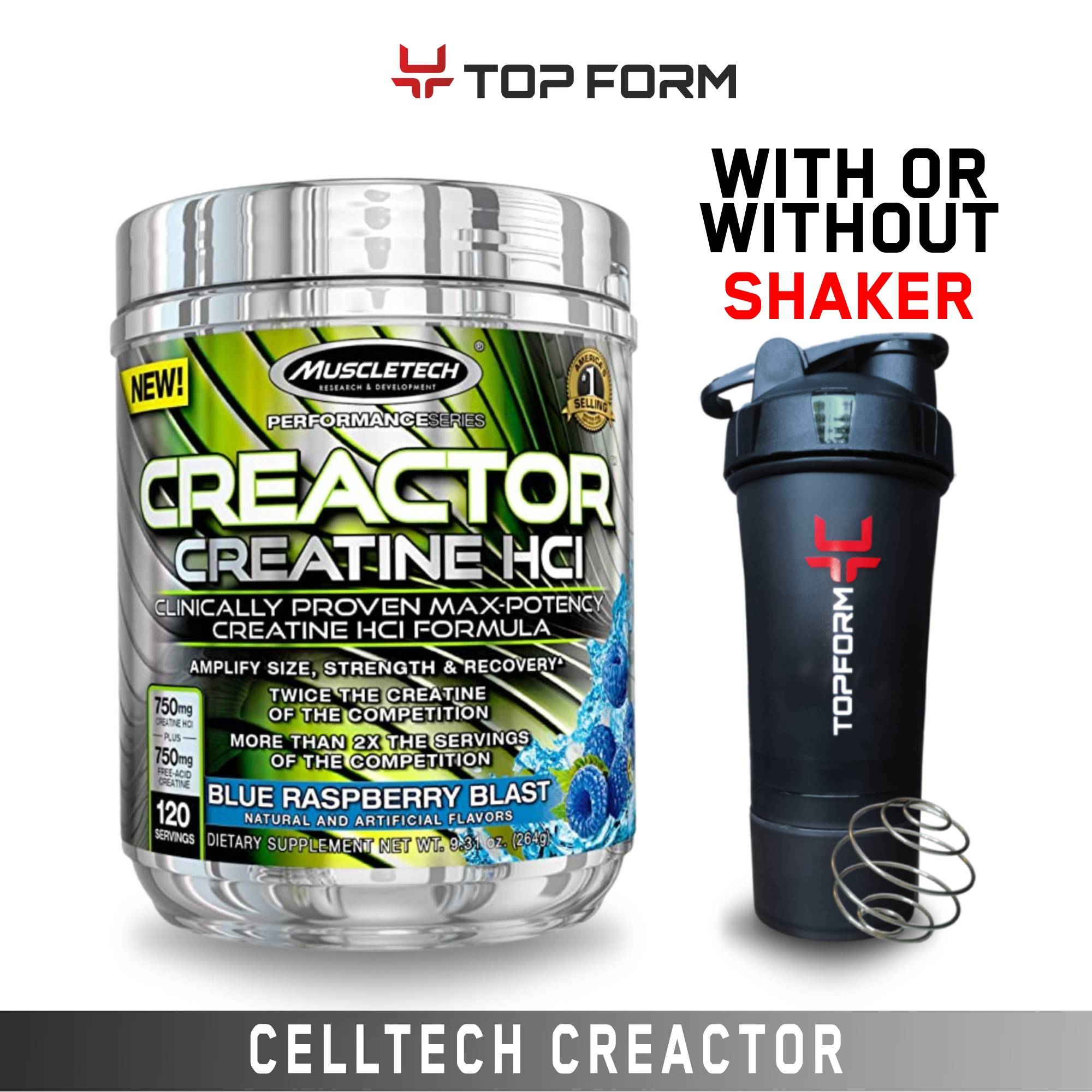 MuscleTech Creactor Creatine HCl Powder 120 servings | Lazada PH