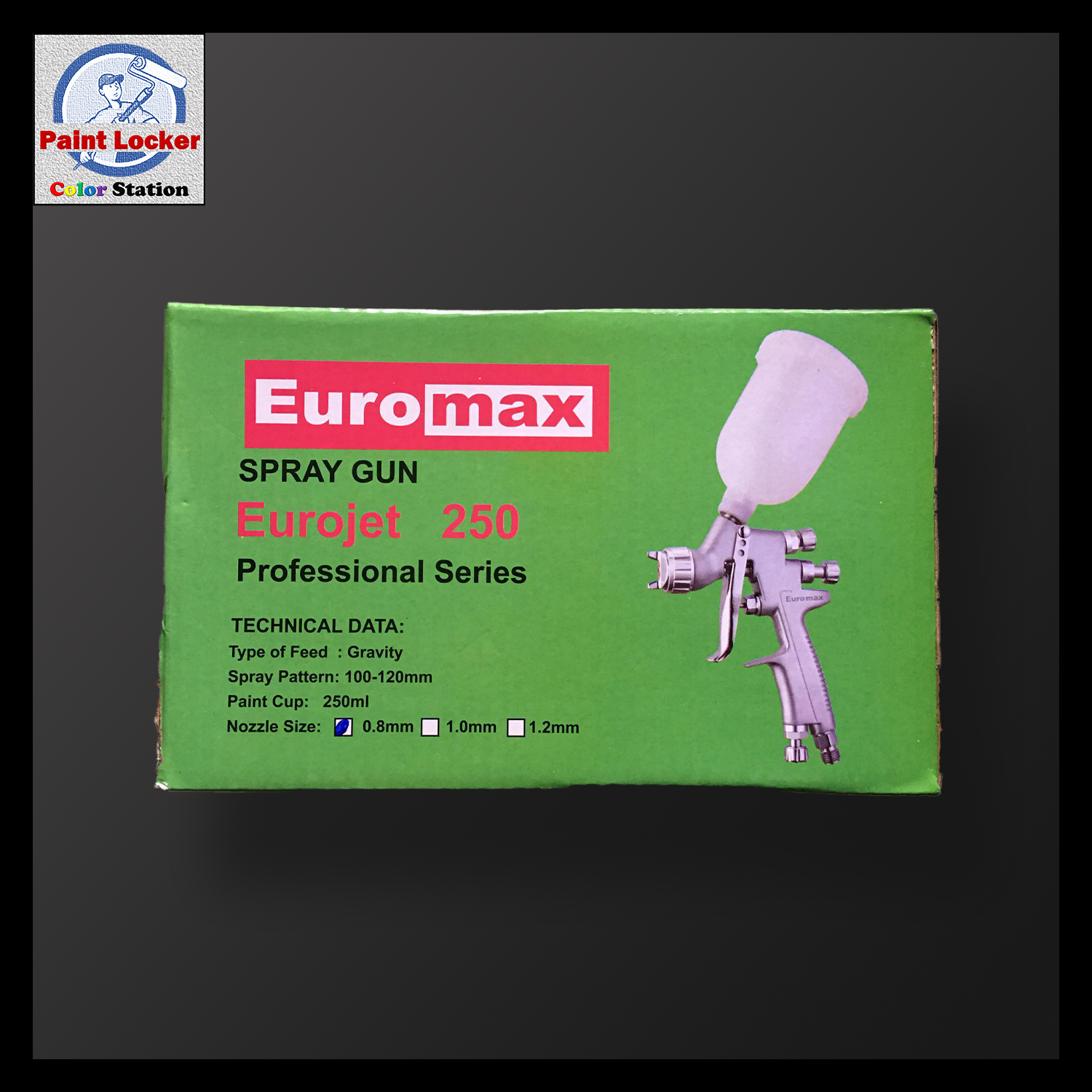 Euromax Eurojet 250 Professional Series Spray Gun | Lazada PH