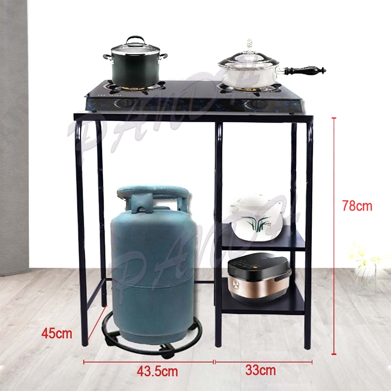 【FULL Metal】Gas Stove Stand Heavy Duty Kitchen Rack Gas Rack Stove Rack ...