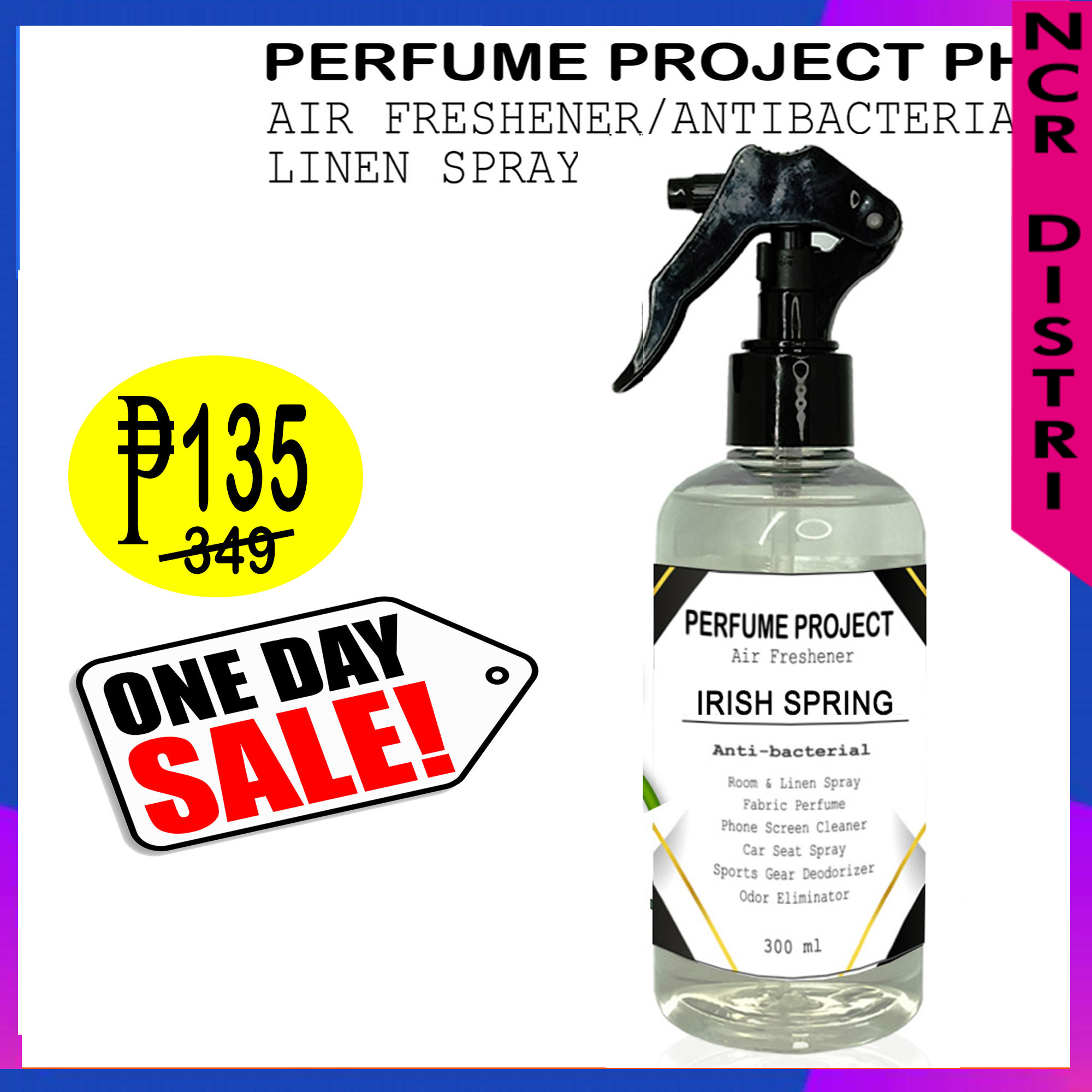 Irish Spring Air Freshener, Room and Linen Spray Antibacterial BEST ...