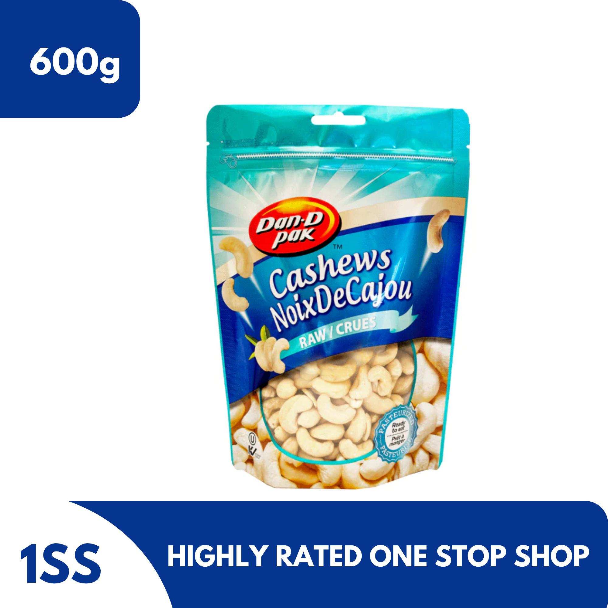 Dan D Pak Raw Cashew, 600g | Lazada PH