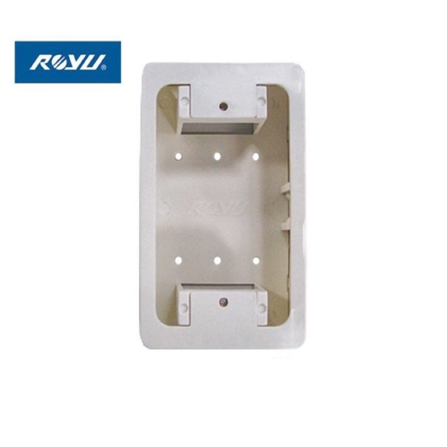 ROYU Pvc Surface Type Utility Box White | Lazada PH