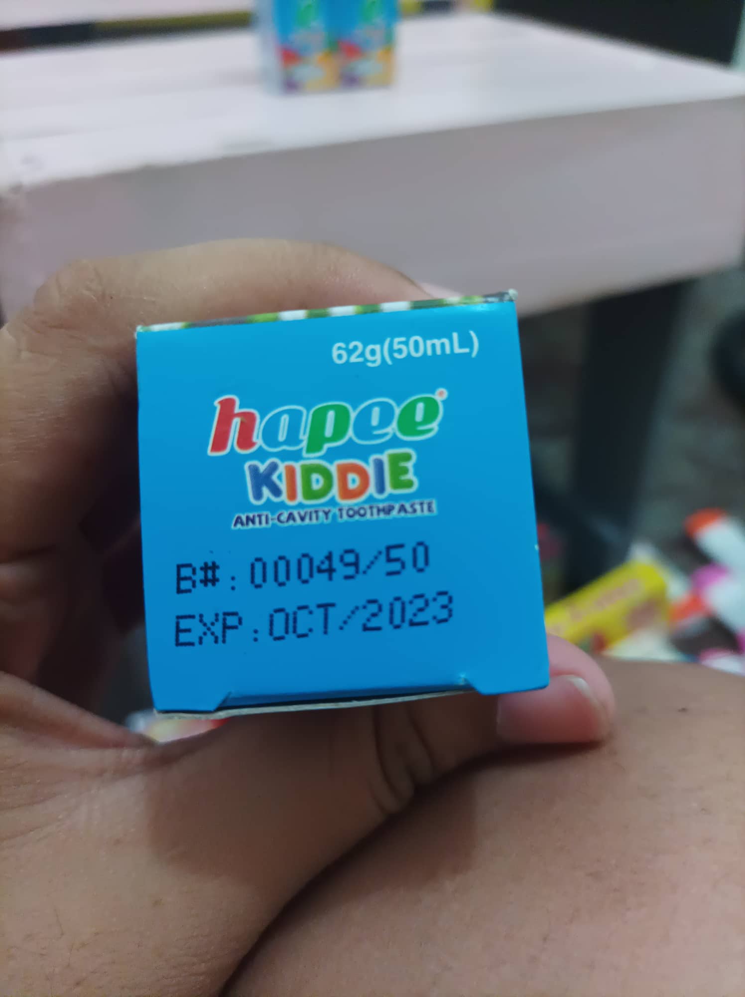 HAPEE KIDDIE ANTI-CAVITY TOOTHPASTE 50ML 3 FOR 100 | Lazada PH