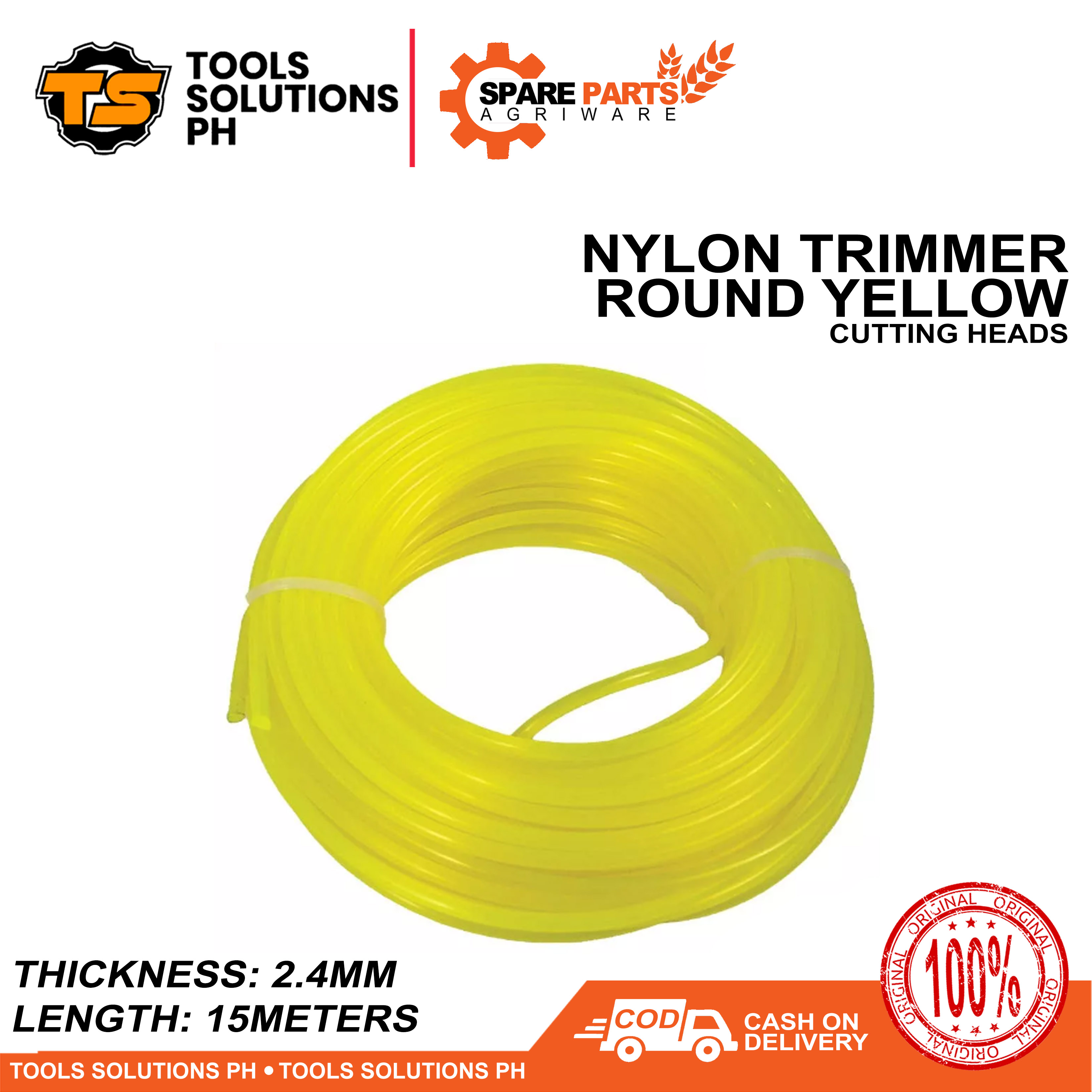 Nylon / String Trimmer / Black Cutter Head for Grass Cutter / Brush ...