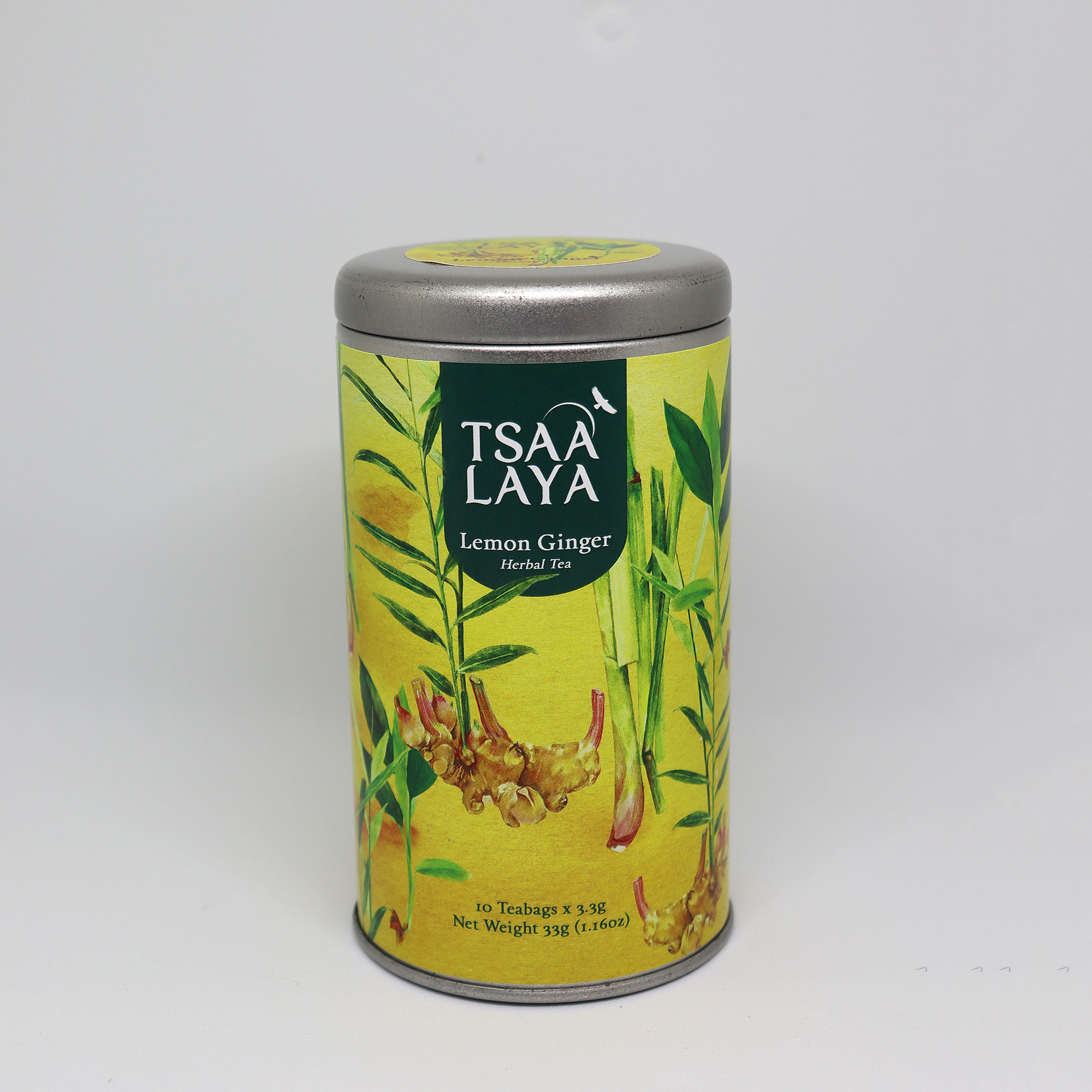 Tsaa Laya: Lemon Ginger Tea - Canister of 10 Teabags | Lazada PH