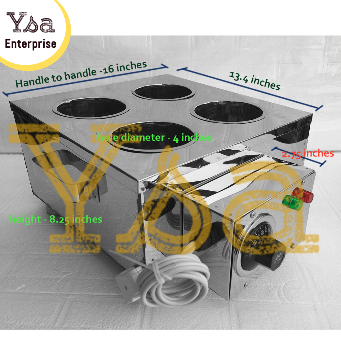 4-hole Water Type Immersion Spoon and Fork Heater with Automatic ...