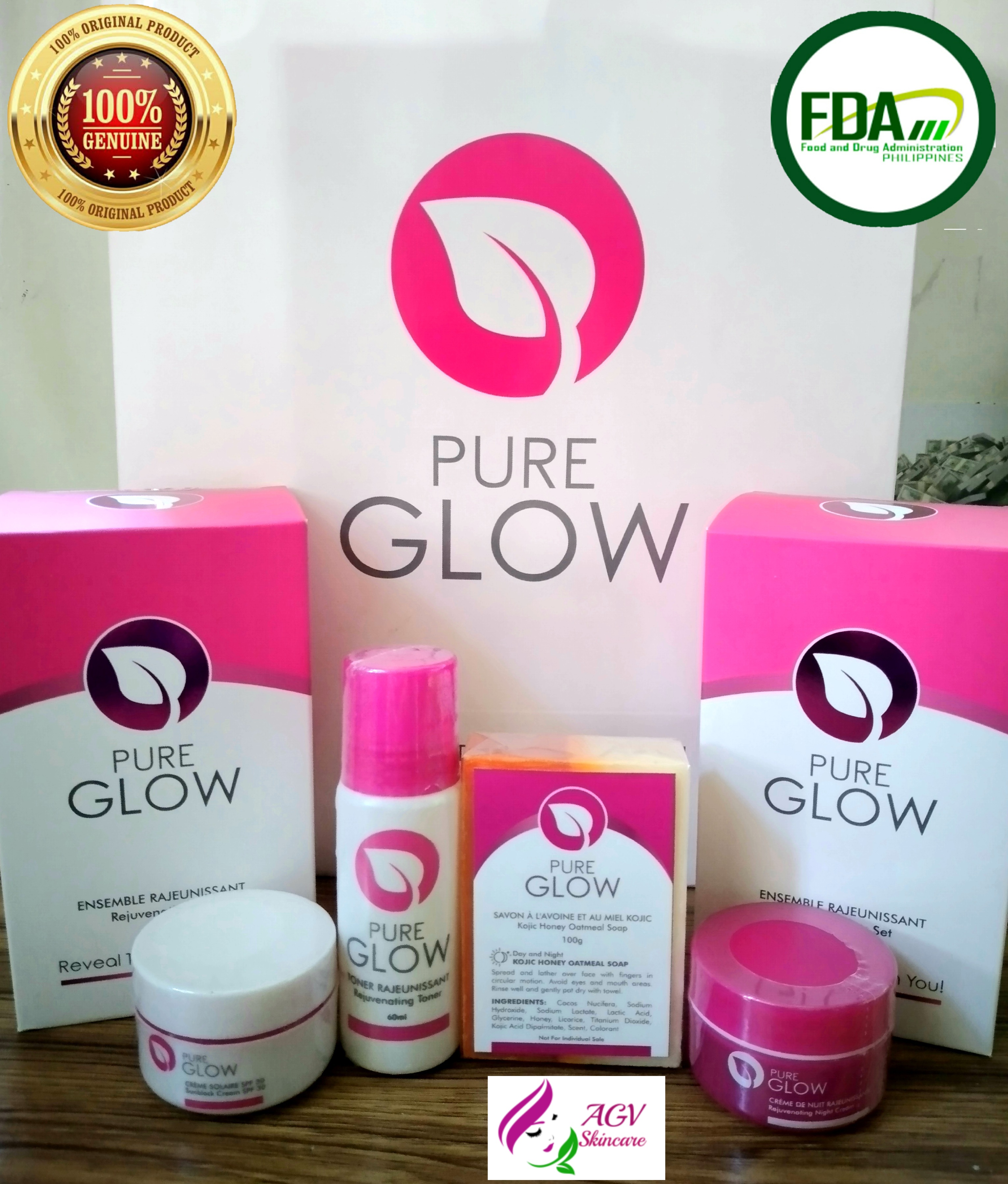 PURE GLOW REJUVENATING SET.. Reveal the Glow in You! No Pain, No ...