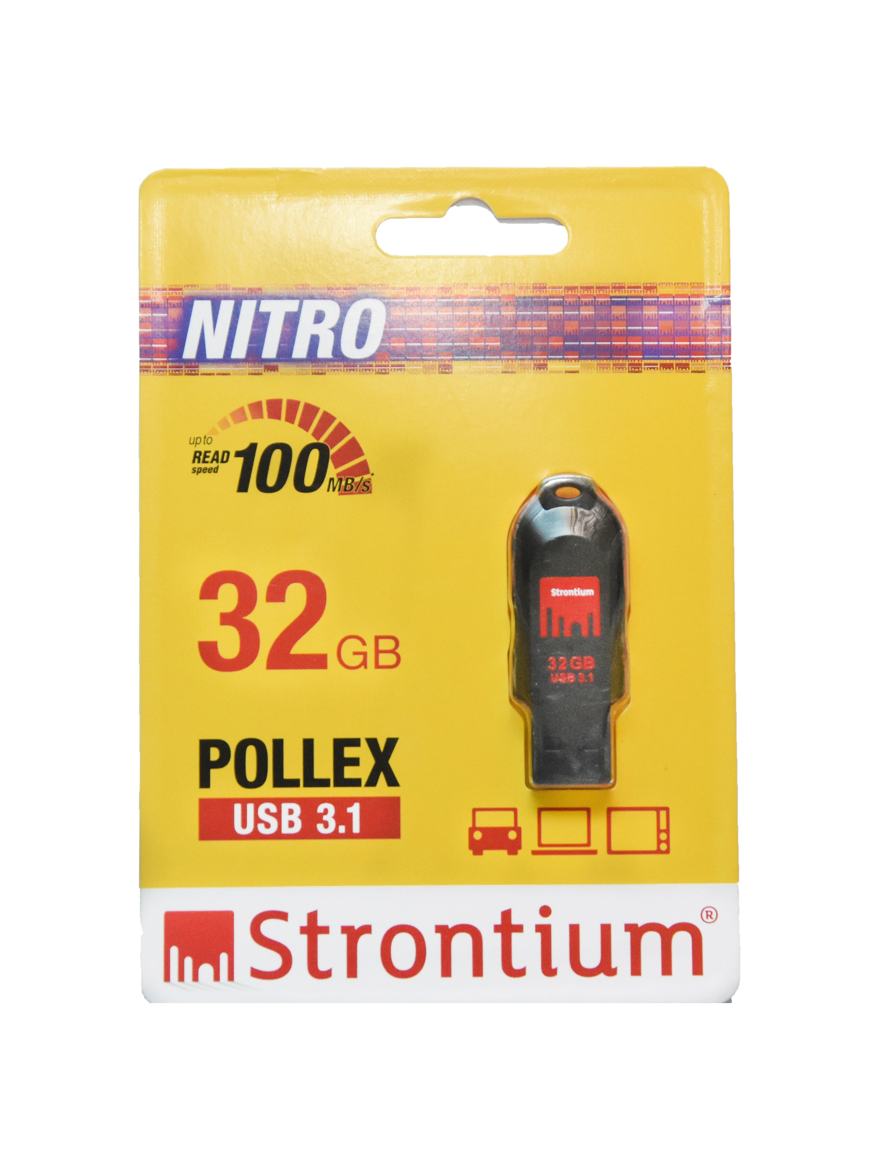 Strontium Pollex USB 3.1 Flash Drive - Black | Lazada PH