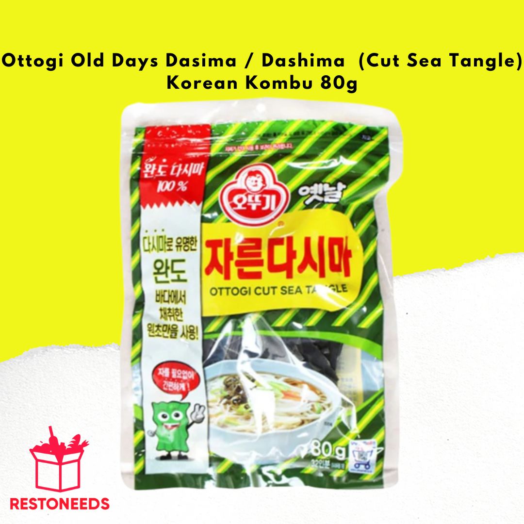 Ottogi Old Days Dasima / Dashima (Cut Sea Tangle) Korean Kombu 80g ...