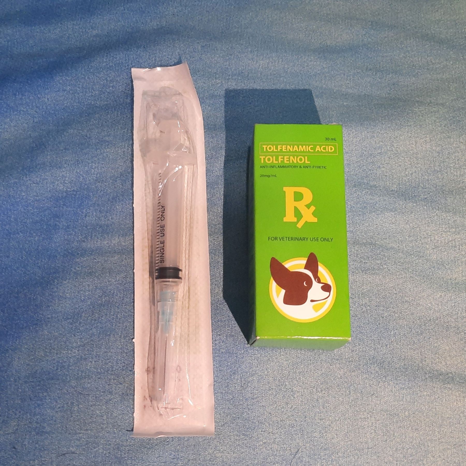 Tolfenol (Tolfenamic Acid) Anti-inflammatory and Anti-pyretic 30ml with ...