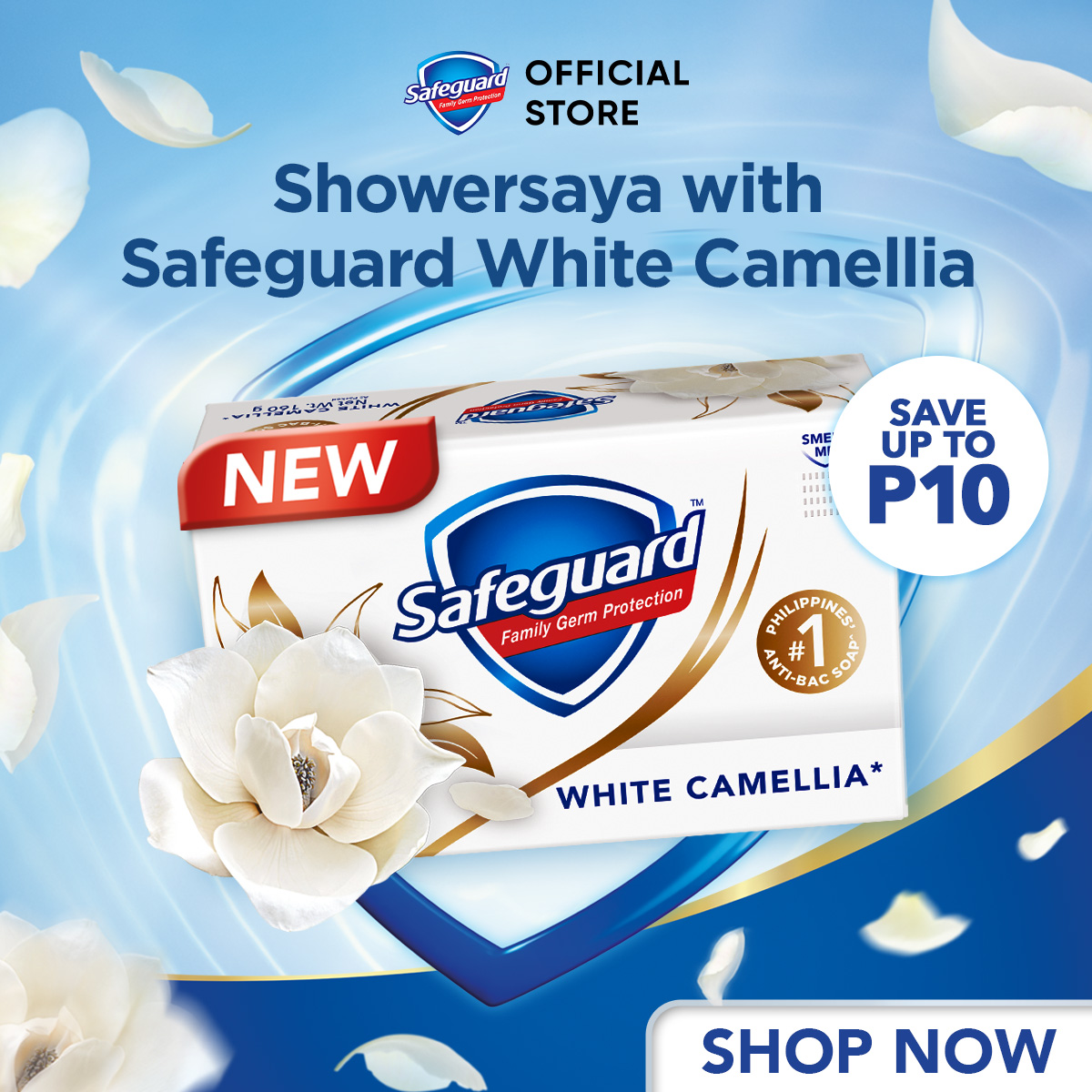 Safeguard White Camellia Bar Soap 160g | Lazada PH