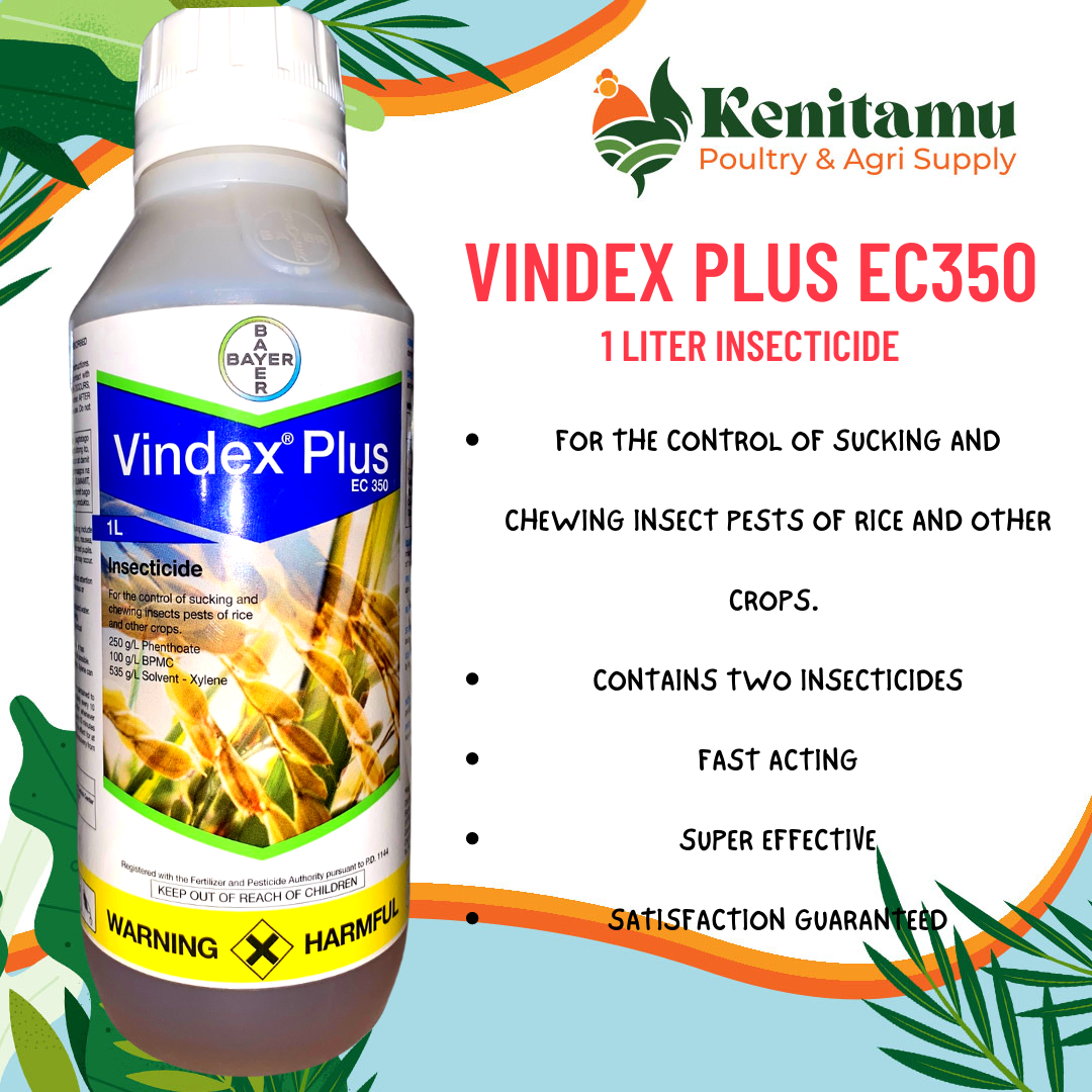 VINDEX PLUS 1L INSECTICIDE BY: BAYER FOR PLANT CARE AND CROPS/ FAST ...
