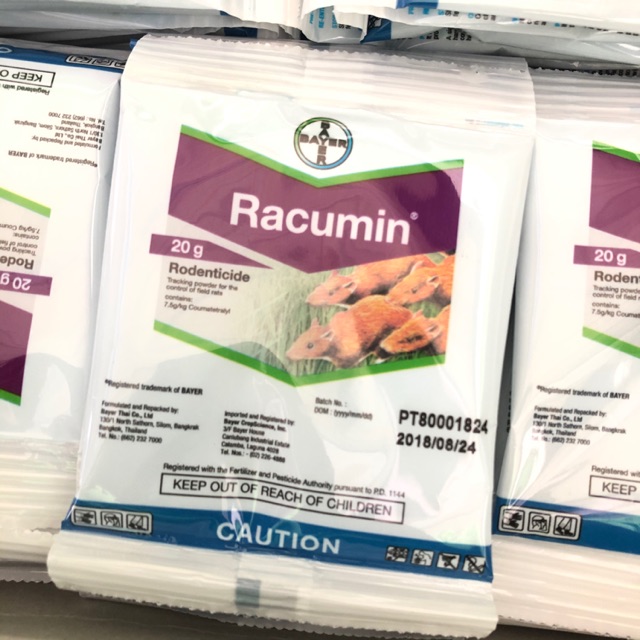 BAYER RACUMIN RODENTICIDE RAT POISON | Lazada PH