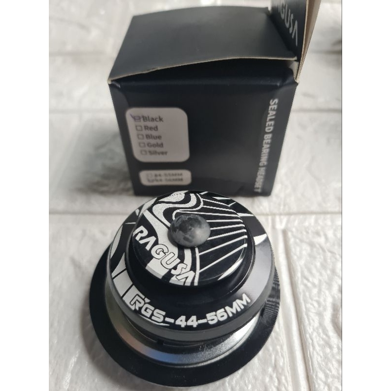 Ragusa Sealed Bearing Headset Black Tapered 55/56;Integrated 44 ...