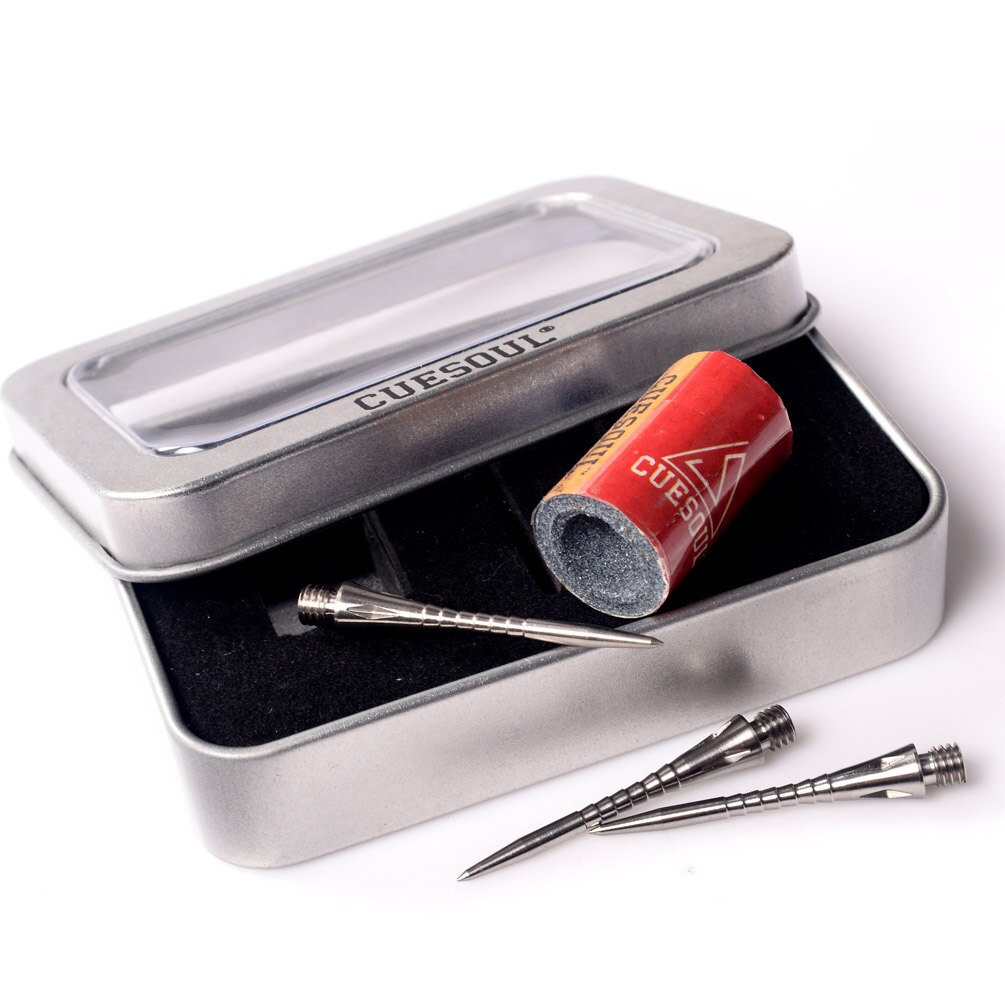 CUESOUL Titanium Grooved Conversion Dart Tip Point for Steel Tip Darts ...