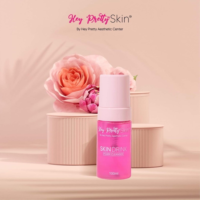 HEY PRETTY SKIN-SKIN DRINK FACIAL FOAM CLEANSER | HAPPY LIFT FACE ...