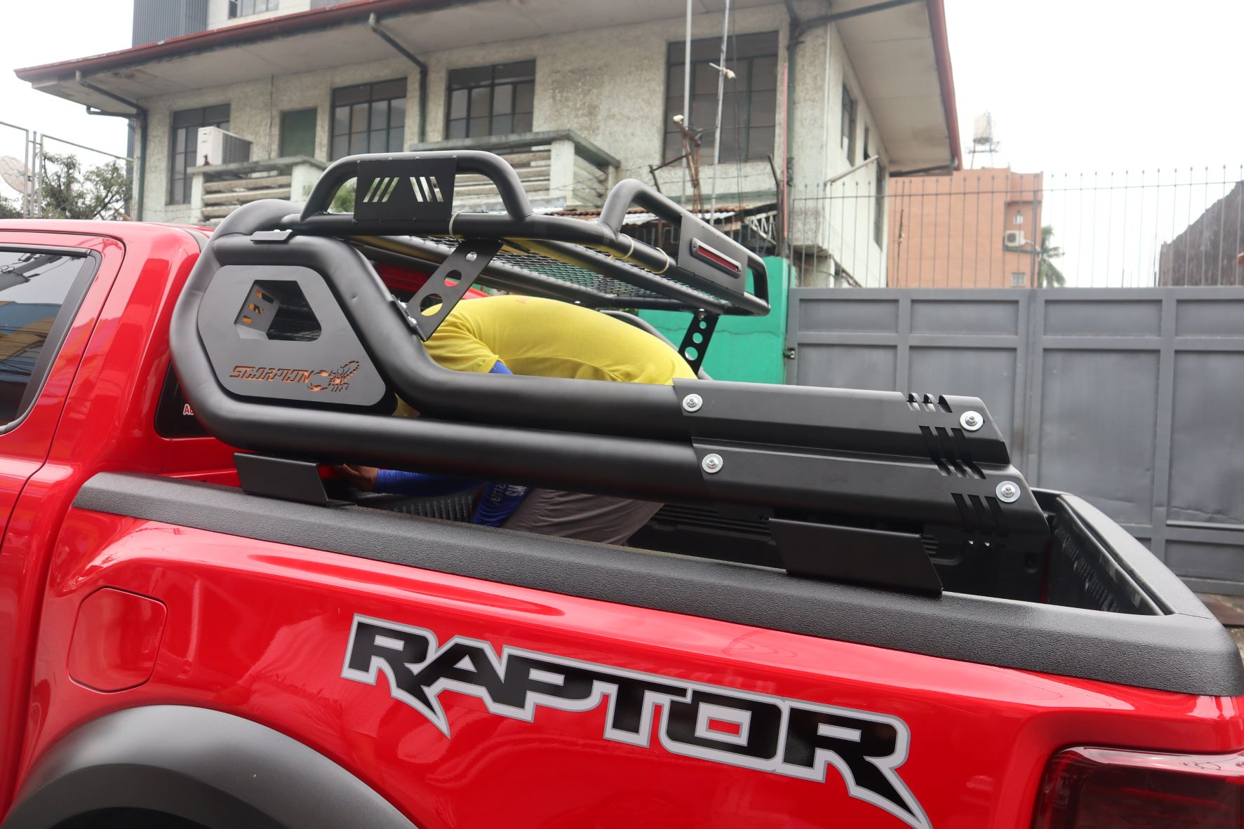 Ford Ranger / Raptor Scorpion Star Rollbar with basket | Lazada PH