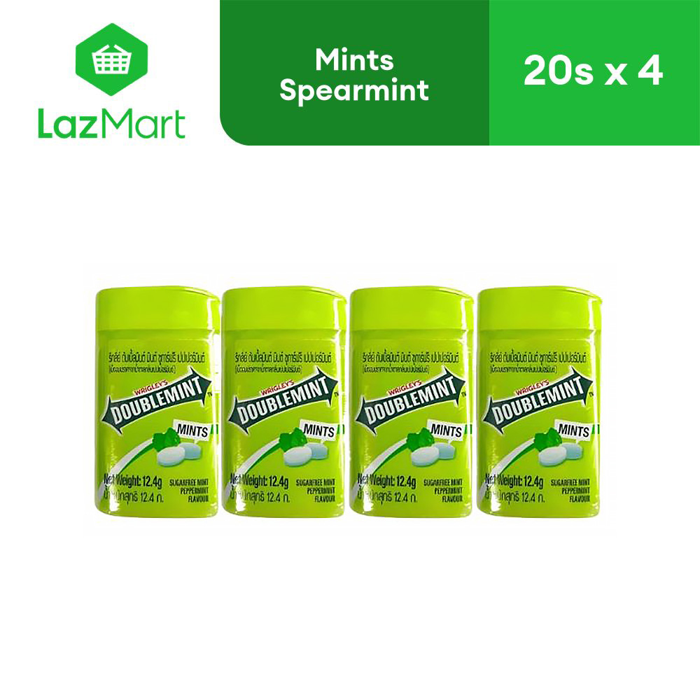 Doublemint Mints Spearmint 20s - Pack of 4 | Lazada PH