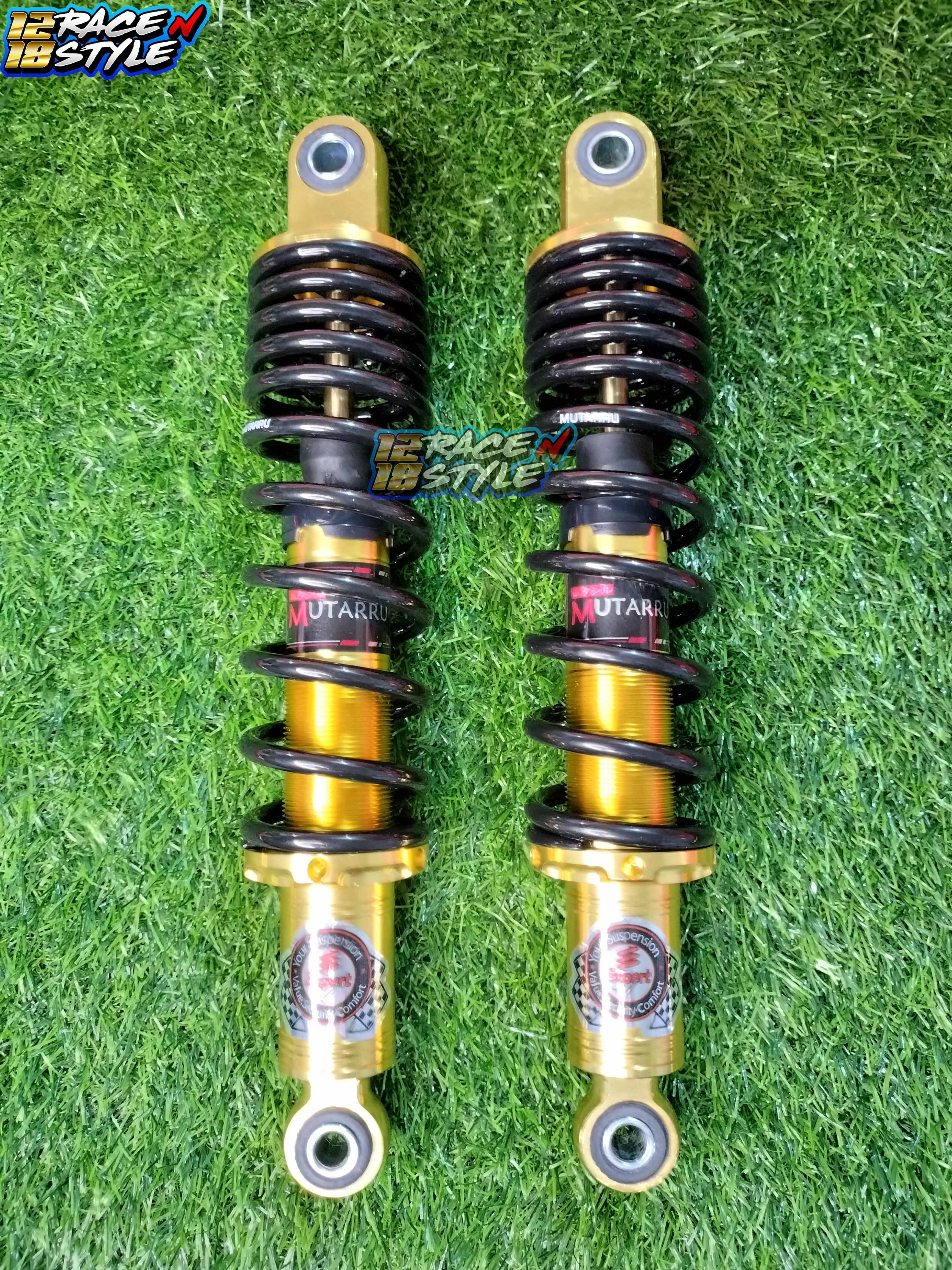 MUTARRU REAR SHOCK 310mm GOLD SERIES WAVE / XRM / SMASH / SHOGUN ...