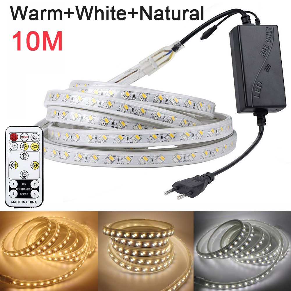 5730 LED strip light 3 color light with controller waterproof high ...