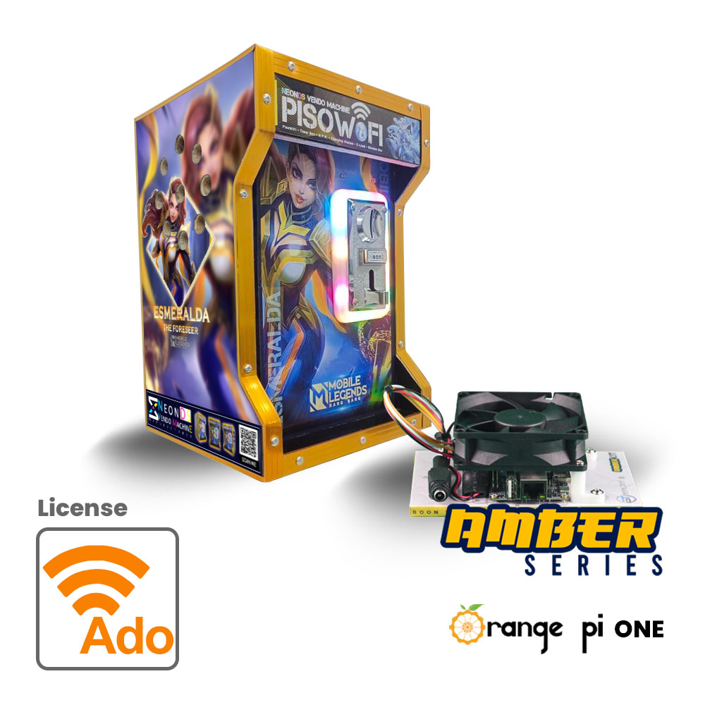 NeonDS Piso Wi-Fi Vendo Machine WVW3 Estes Design | Ado System | Orange ...