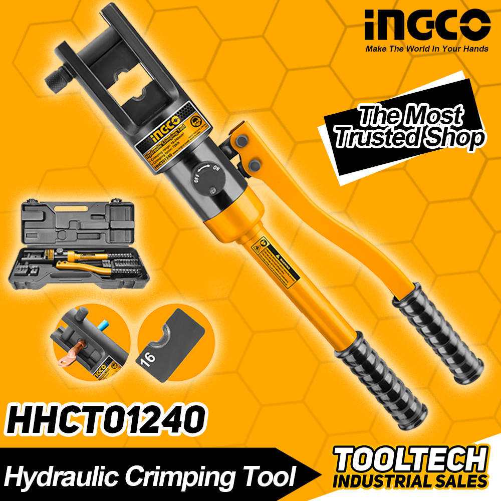 INGCO HHCT01240 Hydraulic Crimping Tool *LDY TOOLTECH* | Lazada PH