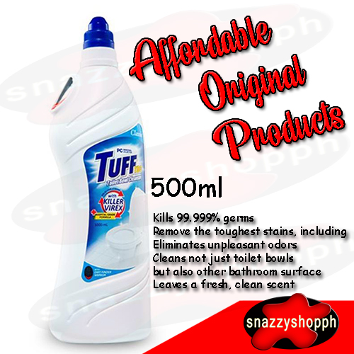 Original Toilet Bowl Cleaner Tuff - Affordable, Clean Stain, Kills ...