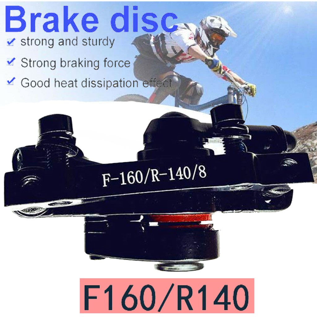 Bicycle Front Rear Caliper Mechanical Disc Brake Mtb Mountain Parts ...