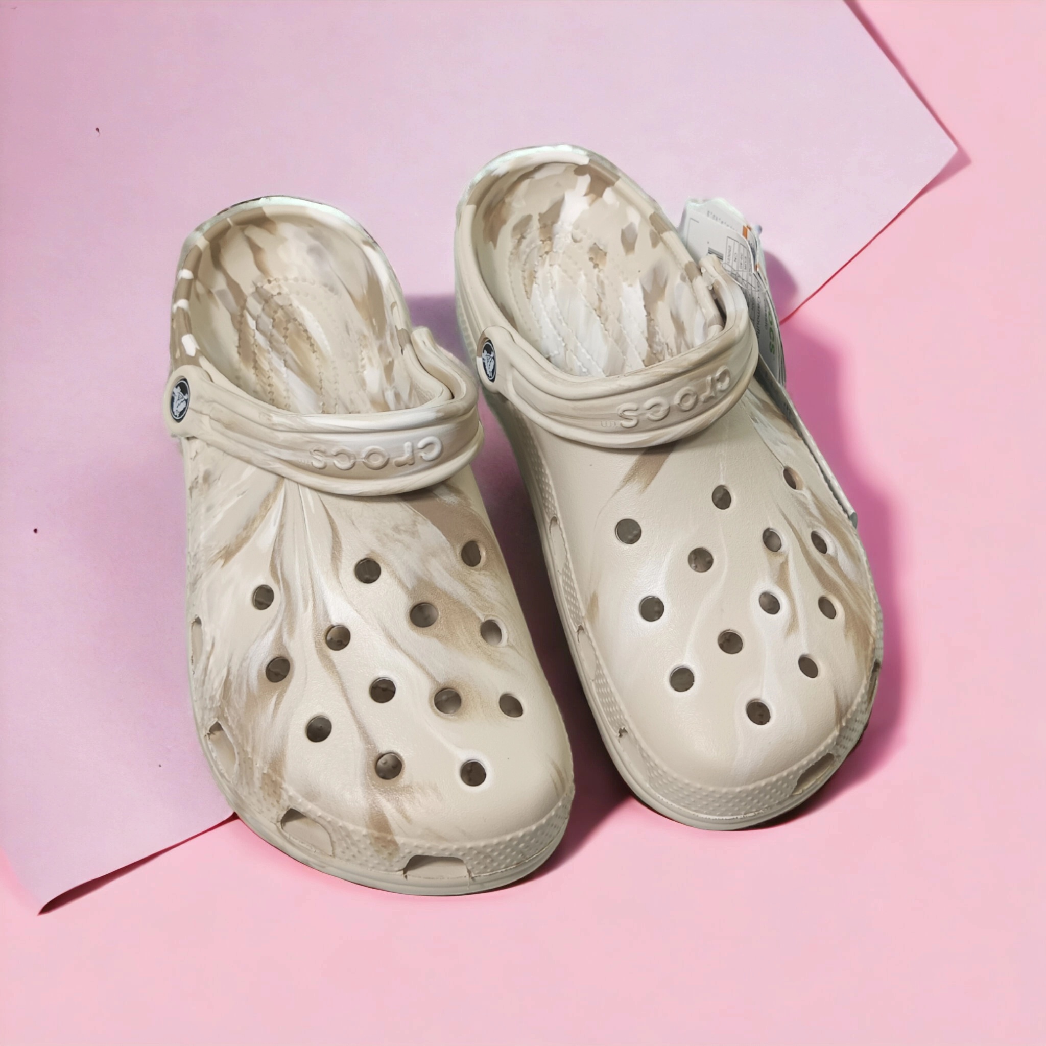 MX007 CROCS TIE-DYE DESIGN FOR MEN AND WOMEN ECO BAG INCLUDE | Lazada PH