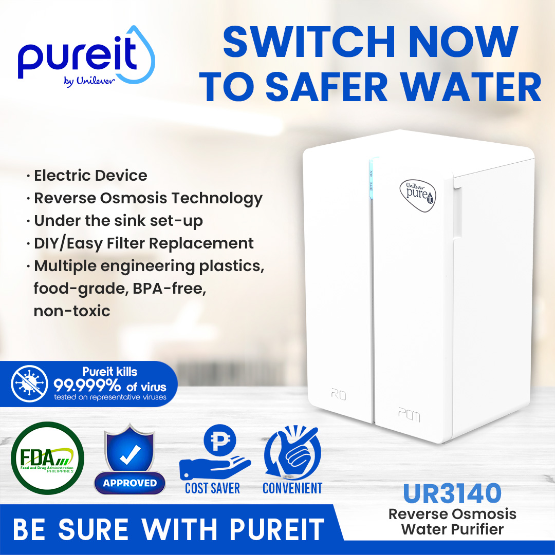 Pureit UR3140 Under-the-sink Reverse Osmosis Water Purifier | Lazada PH