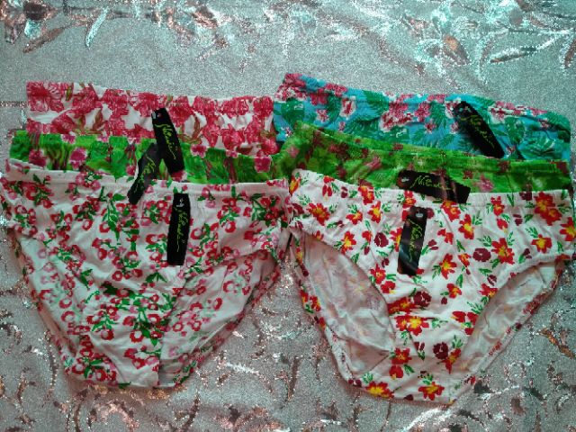 COD - NATASHA FLORAL UNDERWEAR FOR WOMAN (12 PIECES PER PACK) | Lazada PH