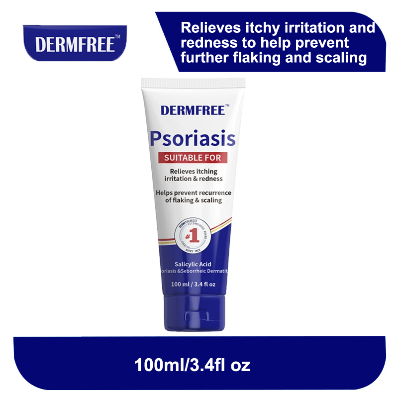 DERMFREE Psoriasis Cream Dermatitis Eczema Relieves itching irritation ...