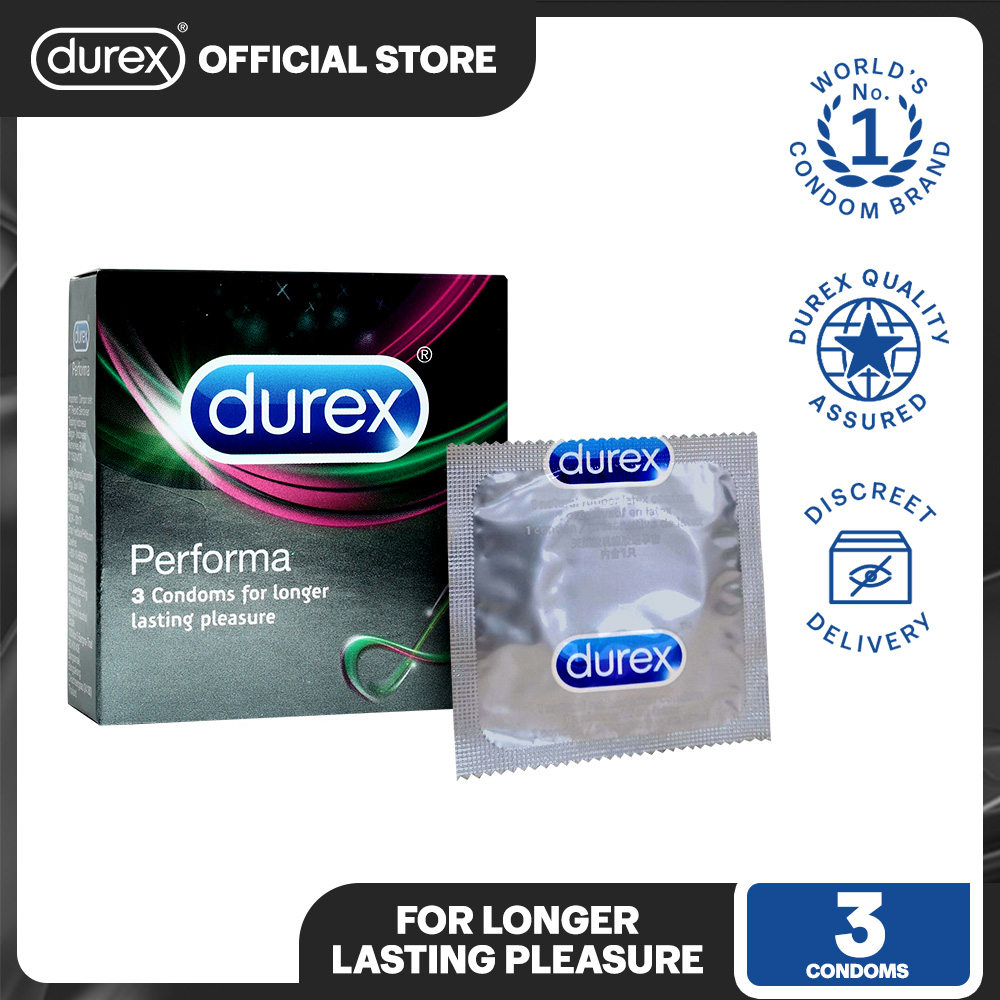 Durex Performa Condoms Protection Pack of 3s | Lazada PH