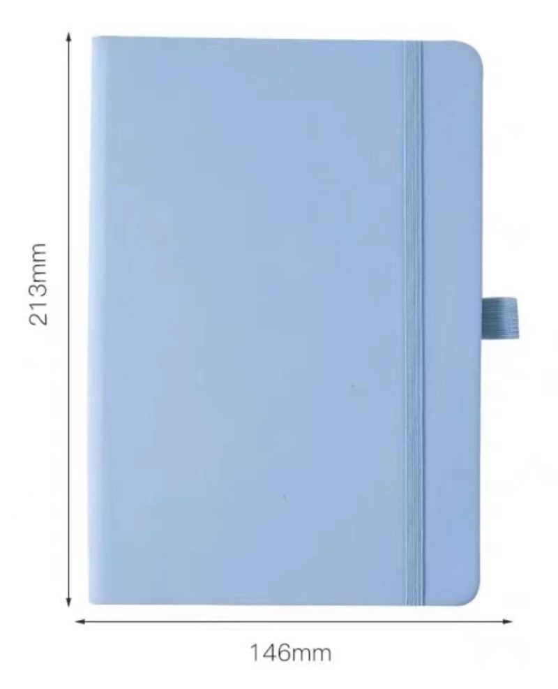 leo&bea [A5 Size] Stationery 25K Moleskin Rubber Diary Strap Notebook ...